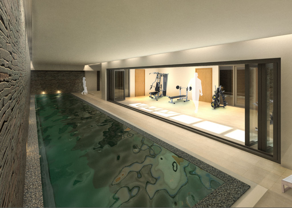 1728 pool gym - C7 Architects
